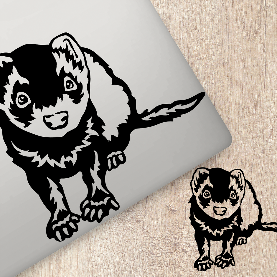 Ferret Stickers | Decals Stickers For Ferret Owners Australia ...