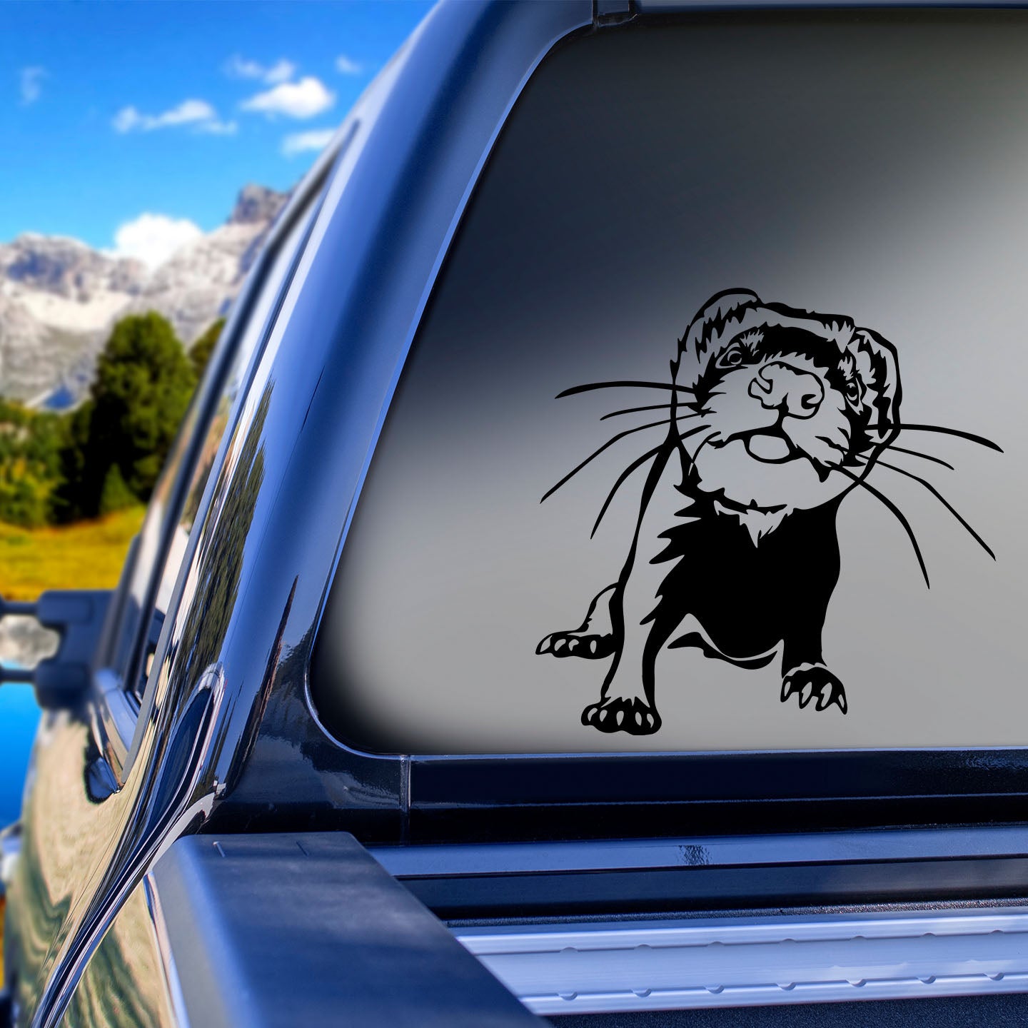 Ferret Sticker | Cute Ferret Stickers Made In Australia ...